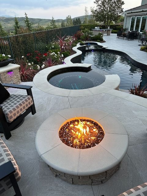 Fire Features for Your Pool: Cost, Safety, and how to choose the right one